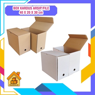 Jual Kardus box arsip/file 40x20x30 cm | dokumen | kardusarsip ...