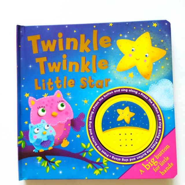 Jual Igloo Books Big Button Sound: Twinkle Twinkle Little Star | Shopee ...