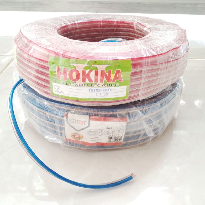 Jual KABEL LISTRIK TRANSPARAN 2x30 2x50 2x80 KABEL SERABUT | Shopee ...