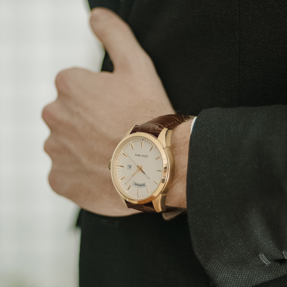 Jual Christ Verra Casual Men's Watches CV 71150G-22 SLV | Shopee Indonesia