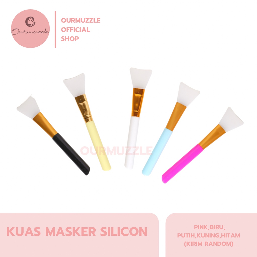 Jual KUAS MASKER SILICON Brush Aplikator Masker / Kuas Masker Silikon ...