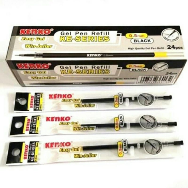 Jual REFILL KENKO (24 pcs) HITAM / ISI ULANG KENKO 1BOX / Isi Tinta ...