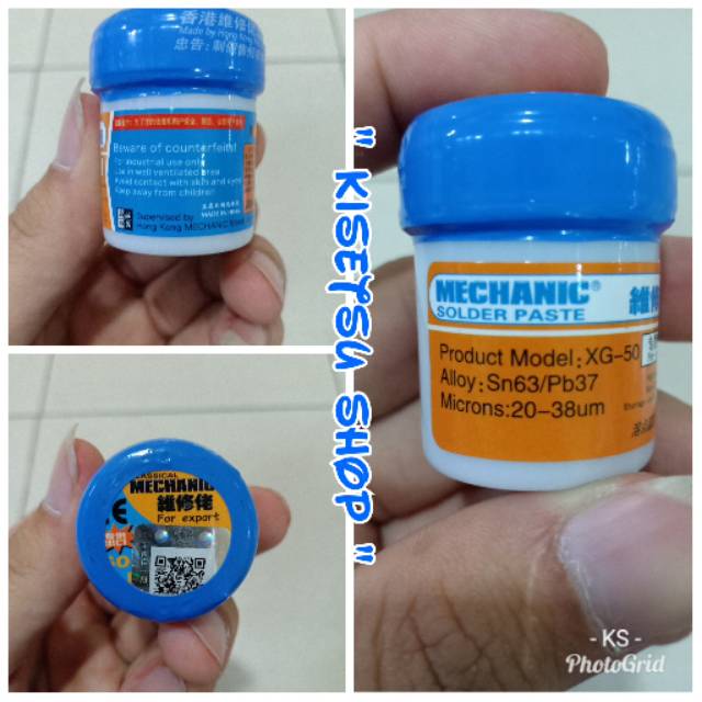 PASTA TIMAH / CAIRAN TIMAH / SOLDER PASTE / PASTA SOLDER MECHANIC ...