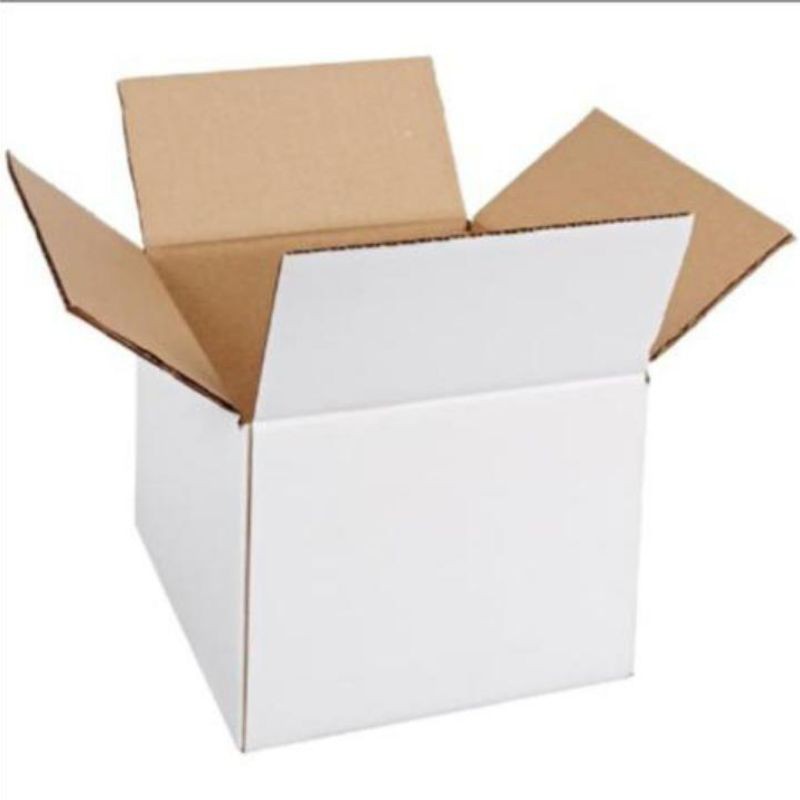 Jual Dus Double Wall White Kraft ukuran 48x35x43cm | Shopee Indonesia