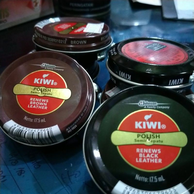 Jual Kiwi Semir Sepatu/Polish 17,5ml Indonesia|Shopee Indonesia