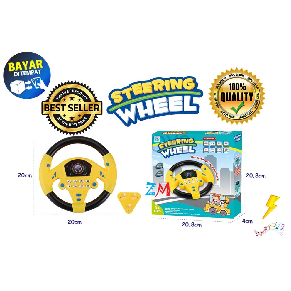 Jual Mainan Edukasi Anak Setir Setiran Mobil - Steering Wheel Mainan ...