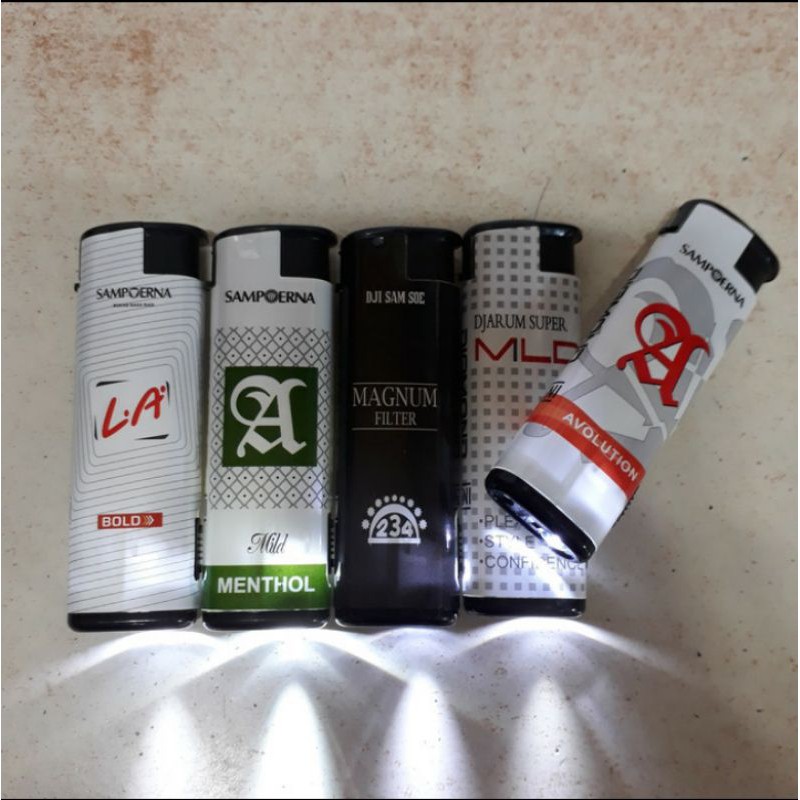 Jual Korek Api Gas Bara Senter Diamond 410LED (5pcs) | Shopee Indonesia