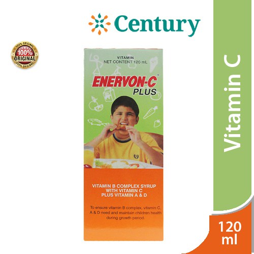 Jual Enervon C Plus Syrup 120ml | Shopee Indonesia