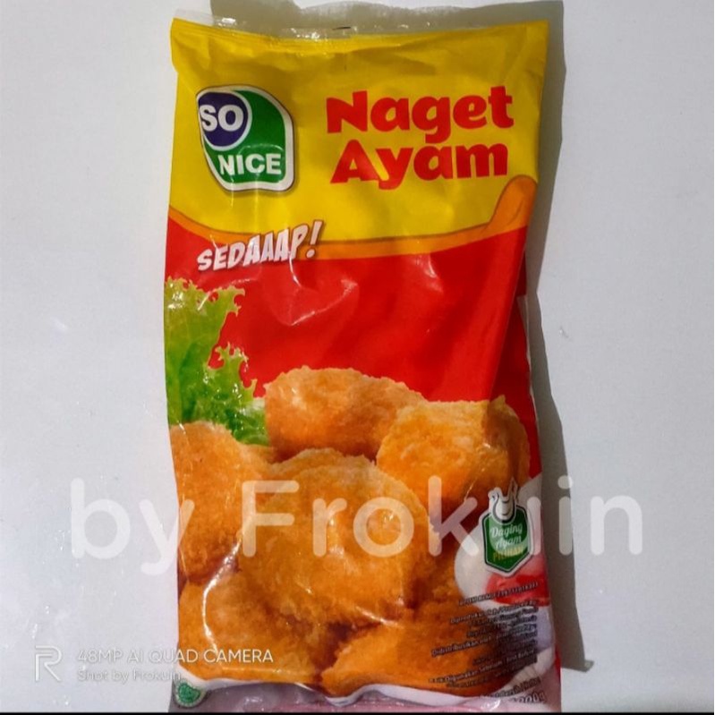Jual So nice nugget ayam 1kg , So Eco nugget Ayam kombinasi -frozen food murah | Shopee Indonesia