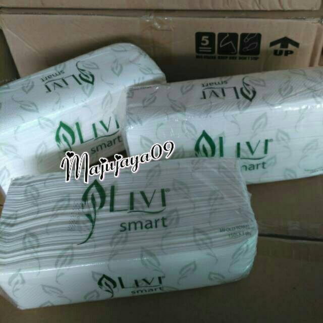 (GROSIR) Tissue Hand Towel Livi smart (1dus isi 24pack/150's) | Shopee ...