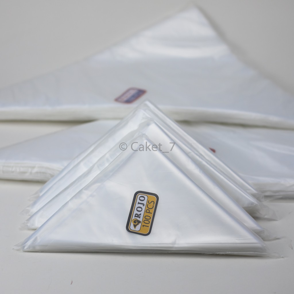 Jual Plastik kue / Plastik segitiga kecil / Plastik corong/piping (Per ...
