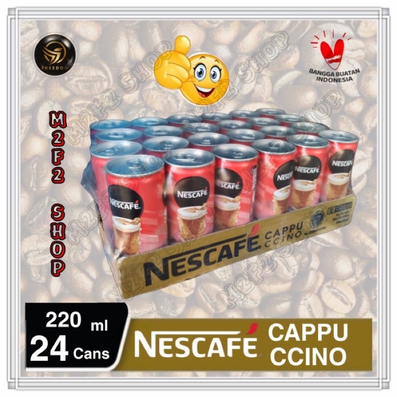 Jual Kopi Nescafe Ala Cafe Cappuccino Kaleng | Can - 220 ml (Kemasan ...