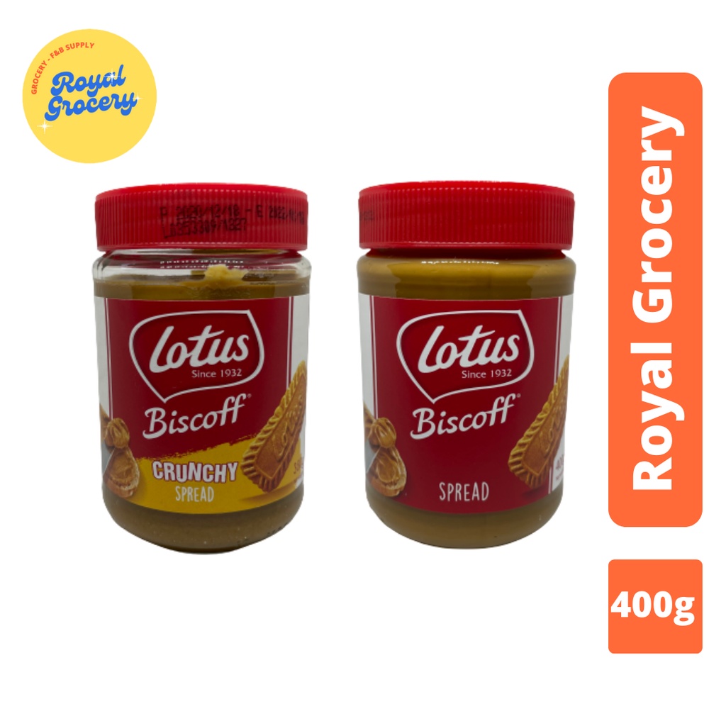 Jual Selai Lotus Biscoff Spread Crunchy Smooth 380g | Shopee Indonesia