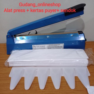 Jual Kertas puyer Polos / alat press Puyer / sendok puyer Indonesia ...