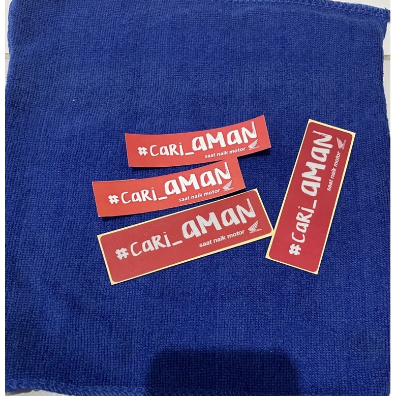 Jual Stiker Cari Aman HONDA | Shopee Indonesia
