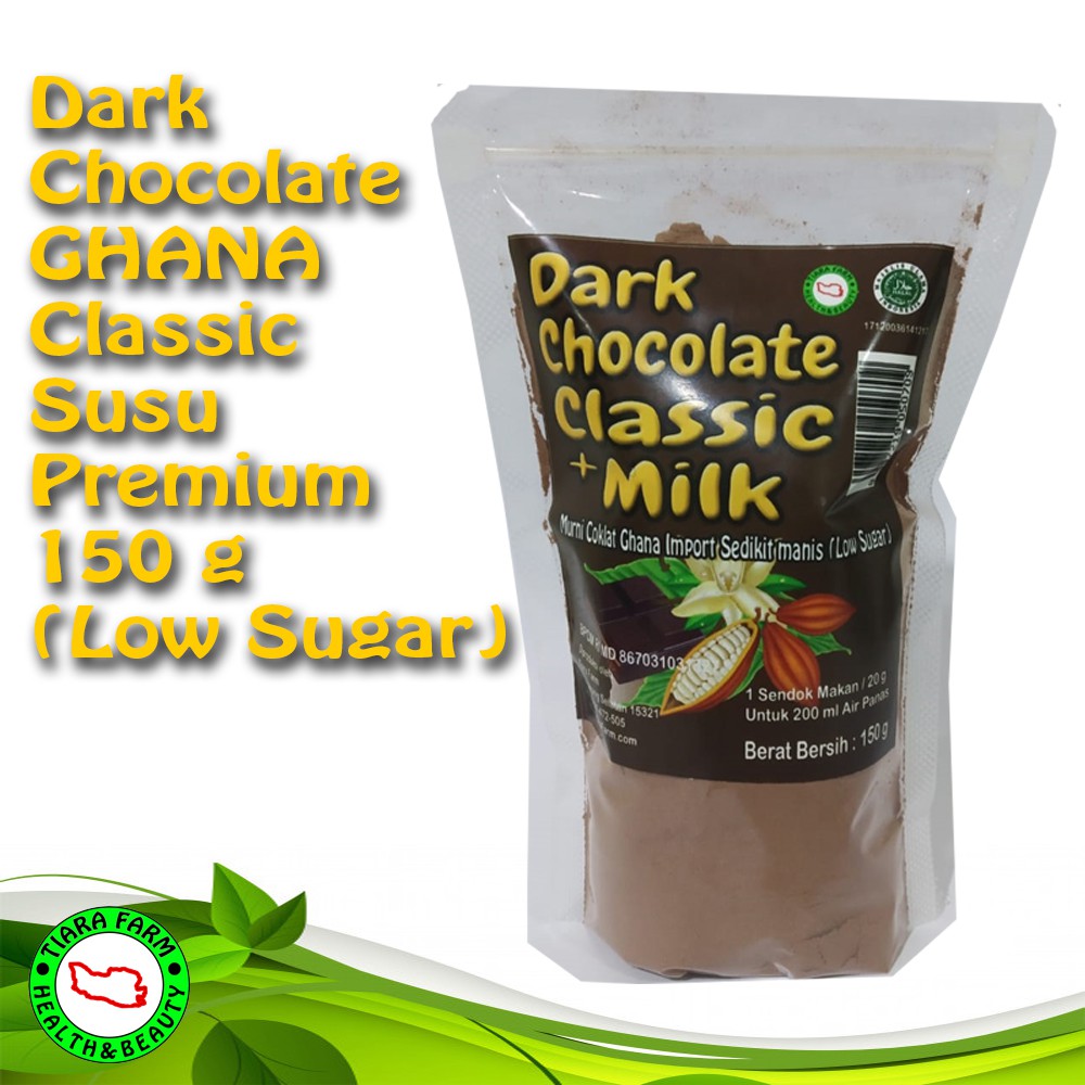 Tiara Farm - Dark Chocolate / Coklat Ghana Classic Premium Dan Susu ...