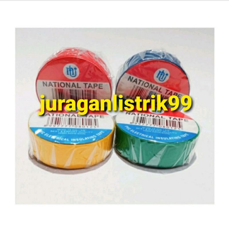 Jual ISOLASI NASIONAL 5/8 INCH WARNA WARNI (PILIH VARIAN) Indonesia ...