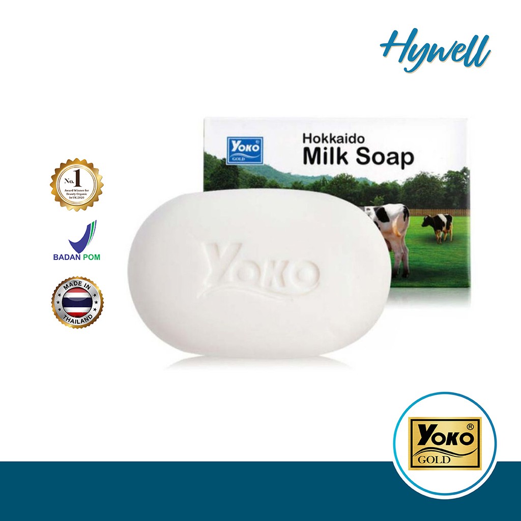 Jual Yoko Gold Hokkaido Milk Soap 135 Gr | Shopee Indonesia