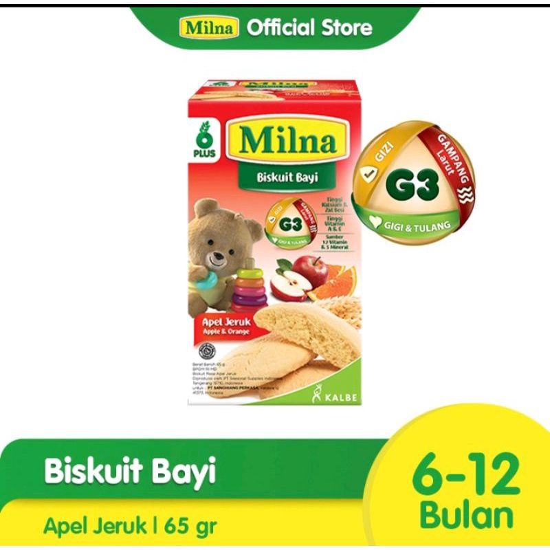 Jual MILNA BISCUIT 65 GR | Shopee Indonesia
