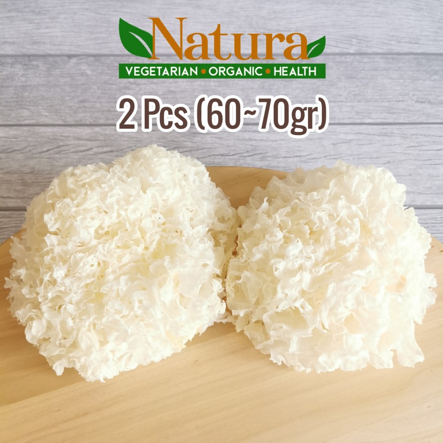 Jual Jamur Putih Pek Bokni White Snow Mushroom Premium 2Pcs (60-70gr ...