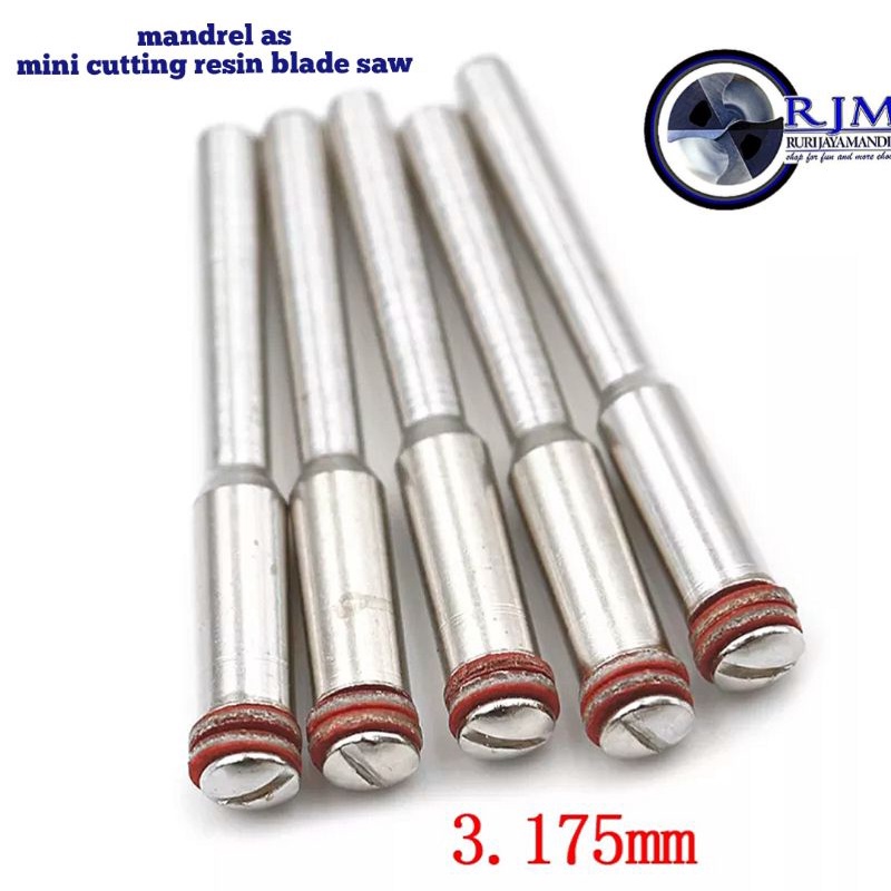 Jual mandrel as mini cutting resin blade saw batang 3.17mm bukan untuk ...