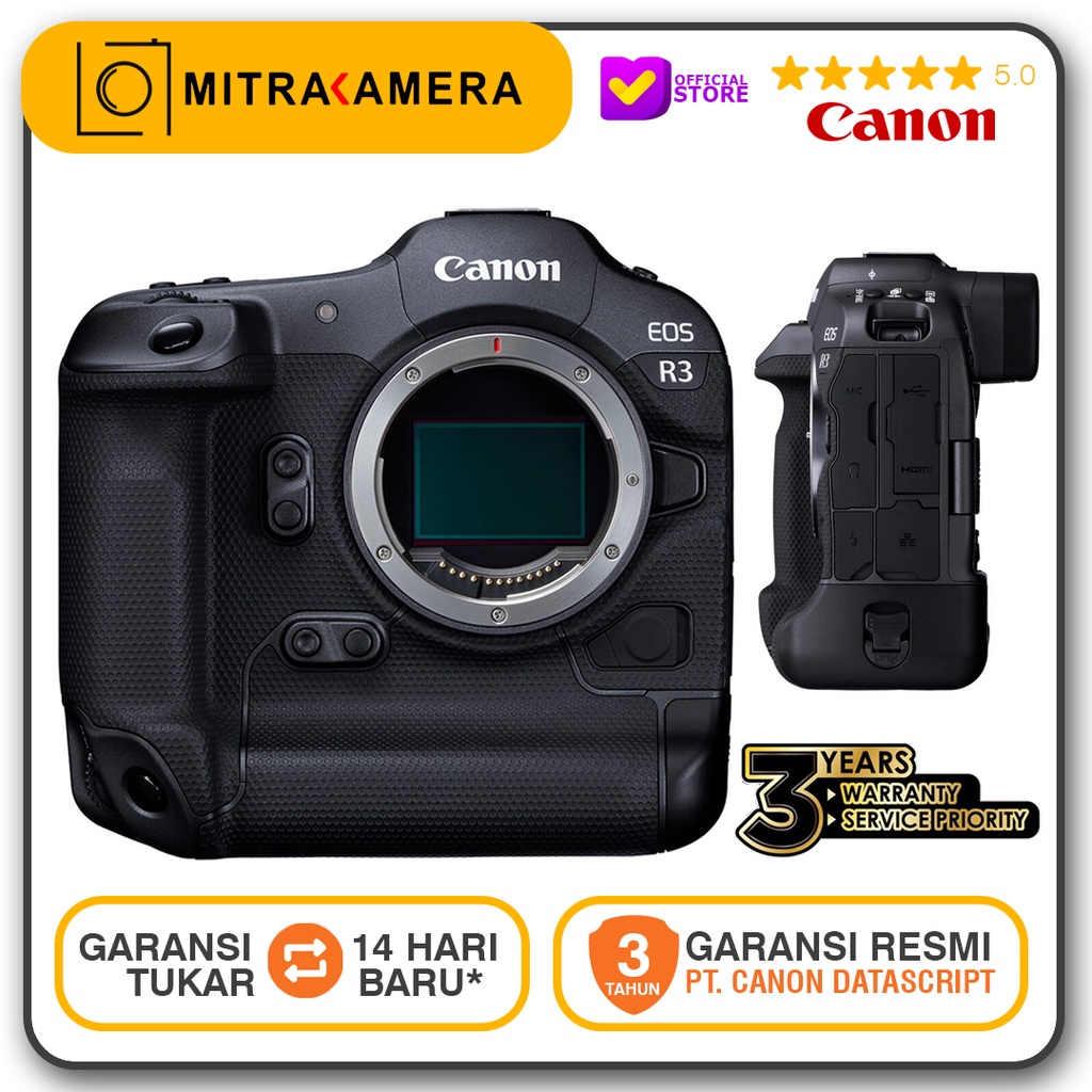 Jual Canon EOS R3 Mirrorless Kamera | Shopee Indonesia