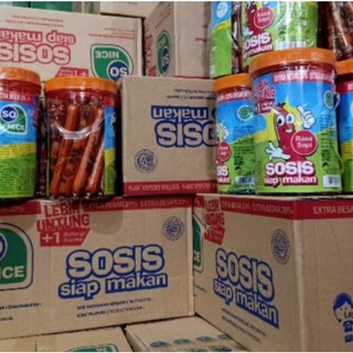 Jual Sosis So Nice ( 1 karton isi 6 x 24+1 pcs x @ 21g ) | Shopee Indonesia