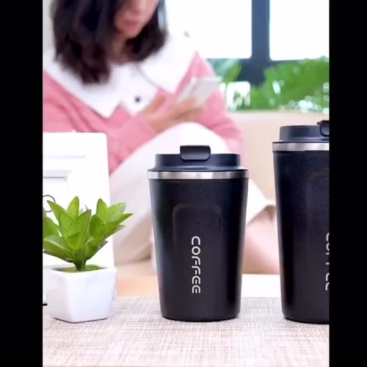 Jual Termos Kopi &Teh POLOS & LOGO TULISAN COFFEE I Termos Cup ...