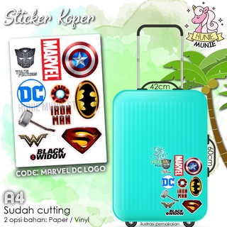 Jual Sticker Koper - Logo Superhero Marvel Stiker | Shopee Indonesia