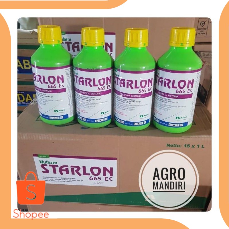 Jual Unik accessories Starlon 665EC 1 Liter Kemasan Baru Herbisida ...