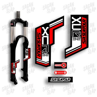 Jual Stiker SR SUNTOUR XCR Sticker Decal Fork Sepeda Mtb Indonesia ...