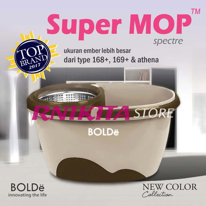 Jual BOLDe SPECTRE - Super Mop Alat Pel Modern Utilitas Komplit ...
