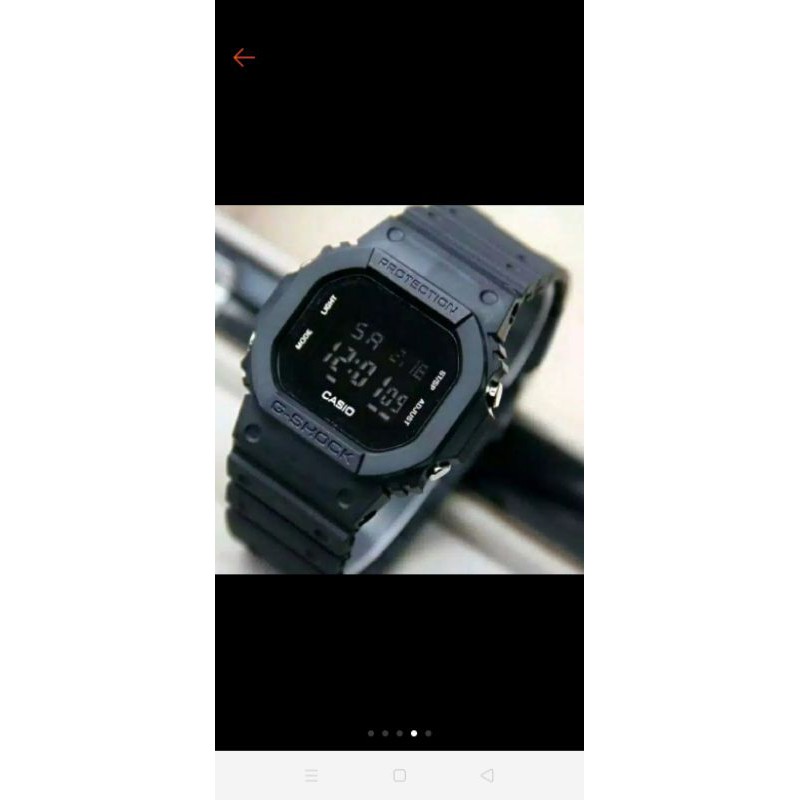 Jual JAM TANGAN SPORTY CASIO GSHOCK GLS5600 BLACK Indonesia|Shopee ...