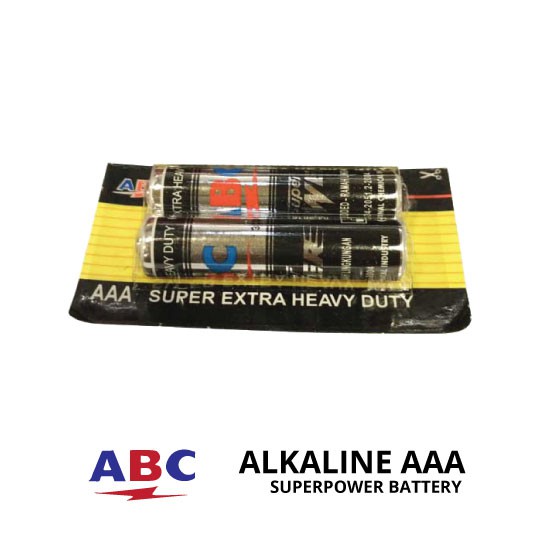 Jual Baterai ABC Super Power AAA 2pcs | Shopee Indonesia