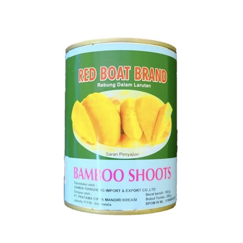 Jual red boat brand bamboo shoots 552 gr/rebung dalam larutan kaleng ...