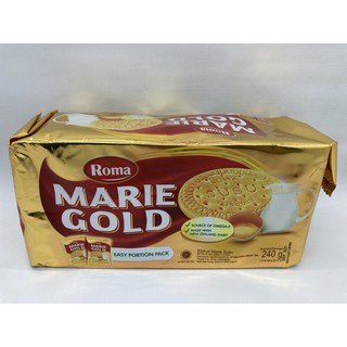 Jual ROMA Marie Gold BISKUIT MARIE SUSU 240g | Shopee Indonesia