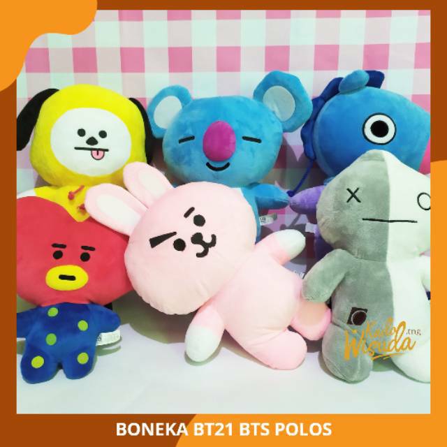 Jual Boneka BTS BT21 Unofficial | Shopee Indonesia