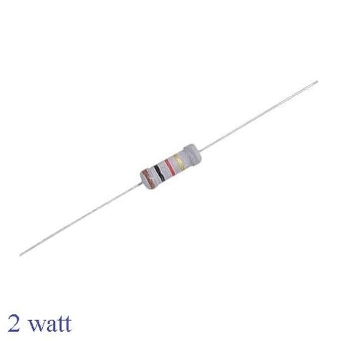 Jual 68R 68 ohm 68 R 68ohm Resistor 2 watt 2watt toleransi 5% 2w ...