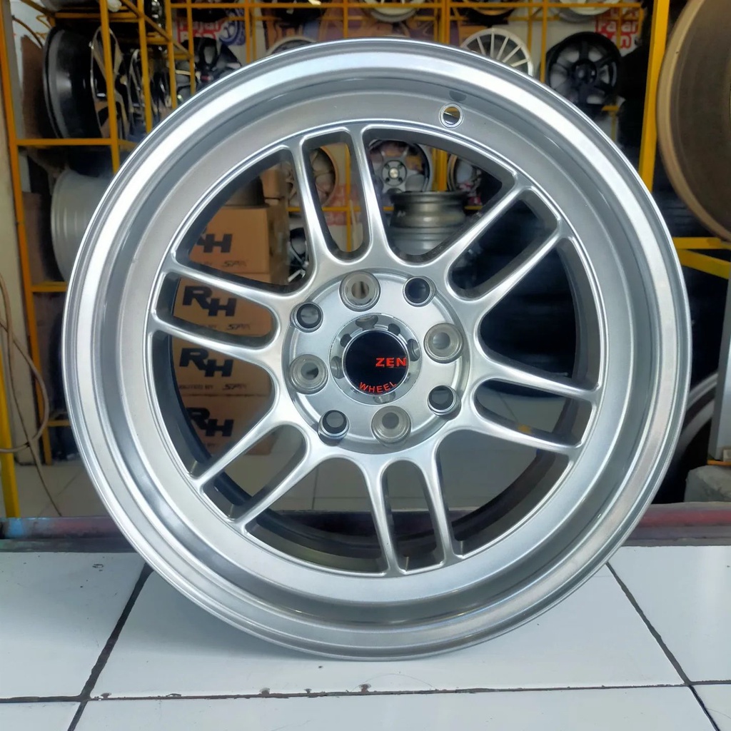 Jual velg Rpf1 Ring 15x6,5inc Pcd 4x100/114,3 velg mobil racing r15 jazz,yaris,agya,brio ...