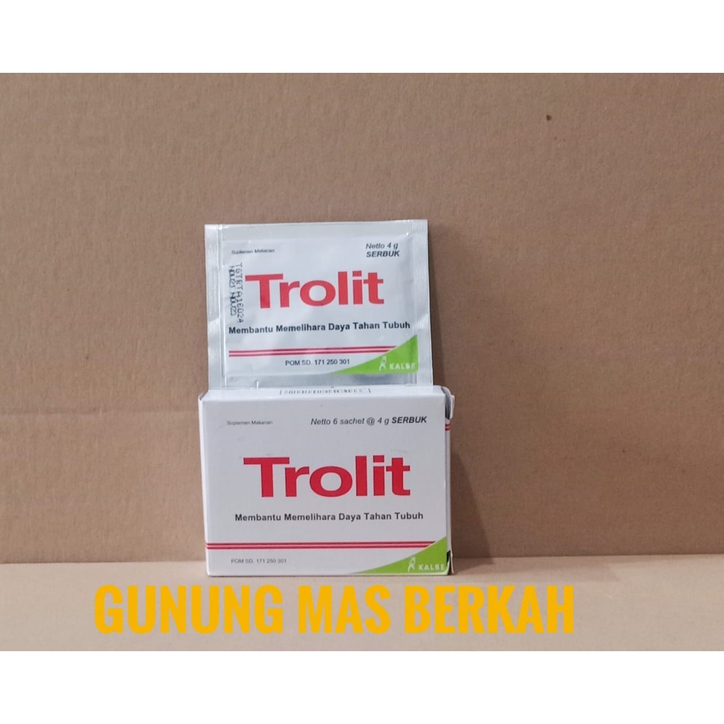 Jual TROLIT Trolit trolit sachet - Membantu memperbaiki daya tahan ...