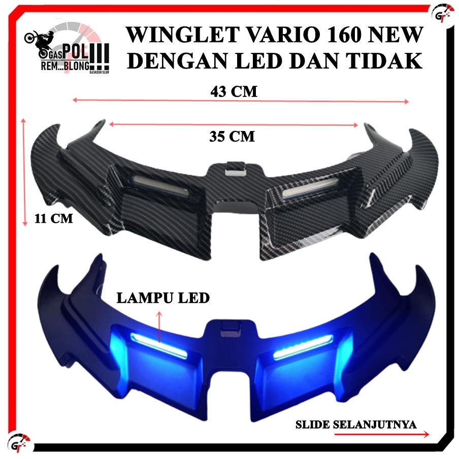 Jual winglet vario 125 new Harga Terbaik & Termurah Januari 2023 ...