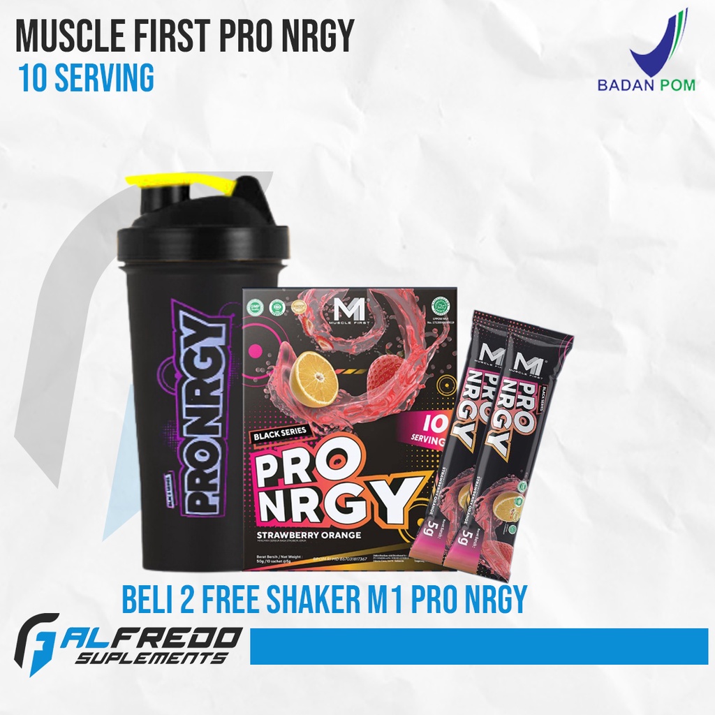 Jual Minuman Energi M1 Muscle First PRO NRGY 10 Serving Energy Fokus ...