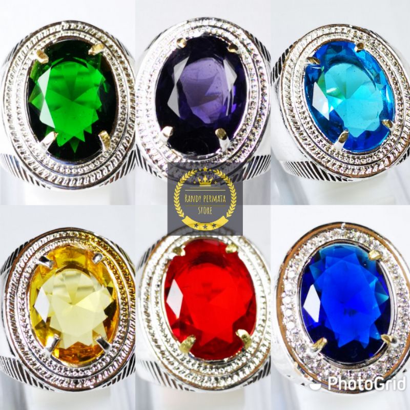 Jual Batu Permata Blue Topaz, Green, Yellow, Purple, Royal Blue High ...