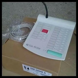 Jual Mic toa rm200 Microphone pagingTOA RM200M original mic paging with ...