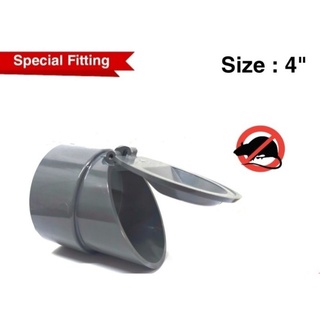 Jual Back Flow Backflow Valve Rucika pvc 4" inch | Shopee Indonesia