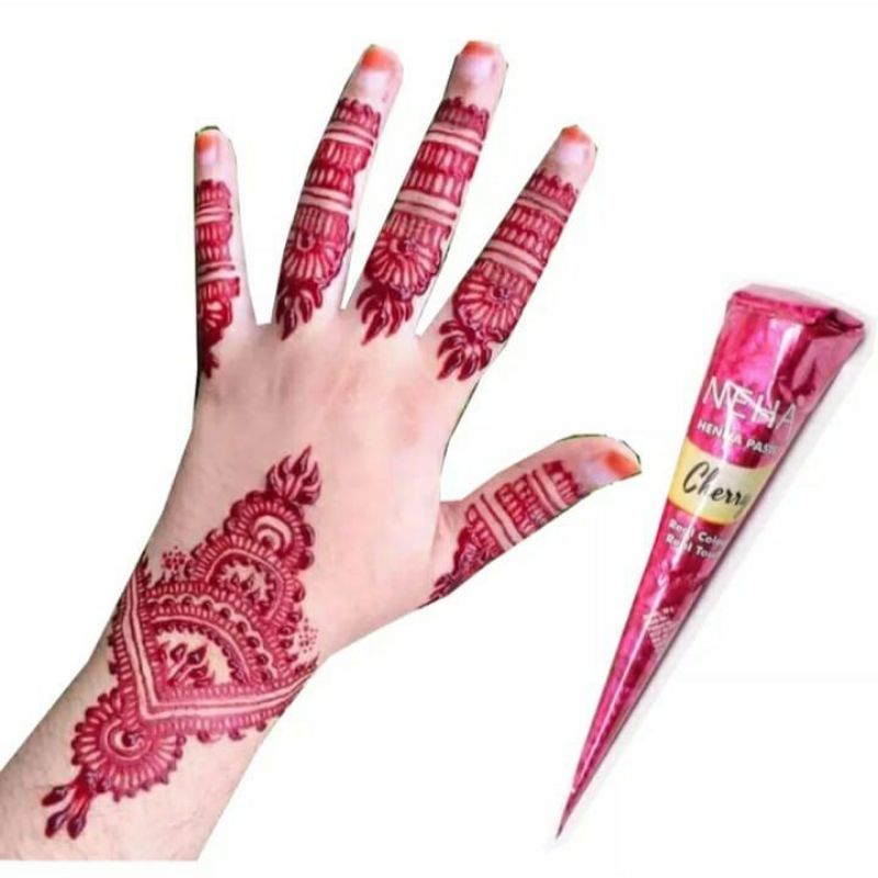 Jual HENNA NEHA MERAH / CAT KUKU ARAB Indonesia|Shopee Indonesia