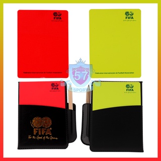 Jual Kartu Wasit Sepak Bola / Buku Wasit Futsal Kuning dan Merah ...