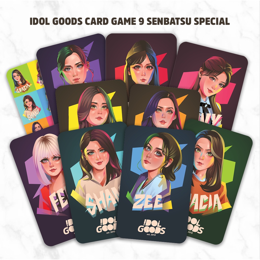 Jual IDOL GOODS GAME PHOTO CARD 9 SENBATSU SPECIAL PACK | Shopee Indonesia