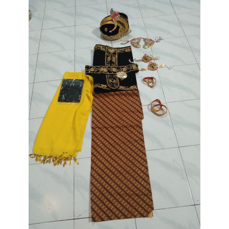 Jual kostum dewi sekartaji karonsih dewi sinta wayang orang | Shopee ...