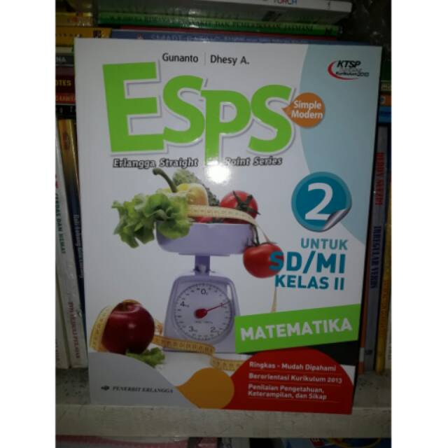 Jual ESPS & Simple Modern Matematika 2 SD/MI Kelas II KTSP 2006 Kur 2013 | Shopee Indonesia
